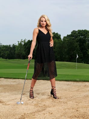 Katie George's first fall fashion shoot