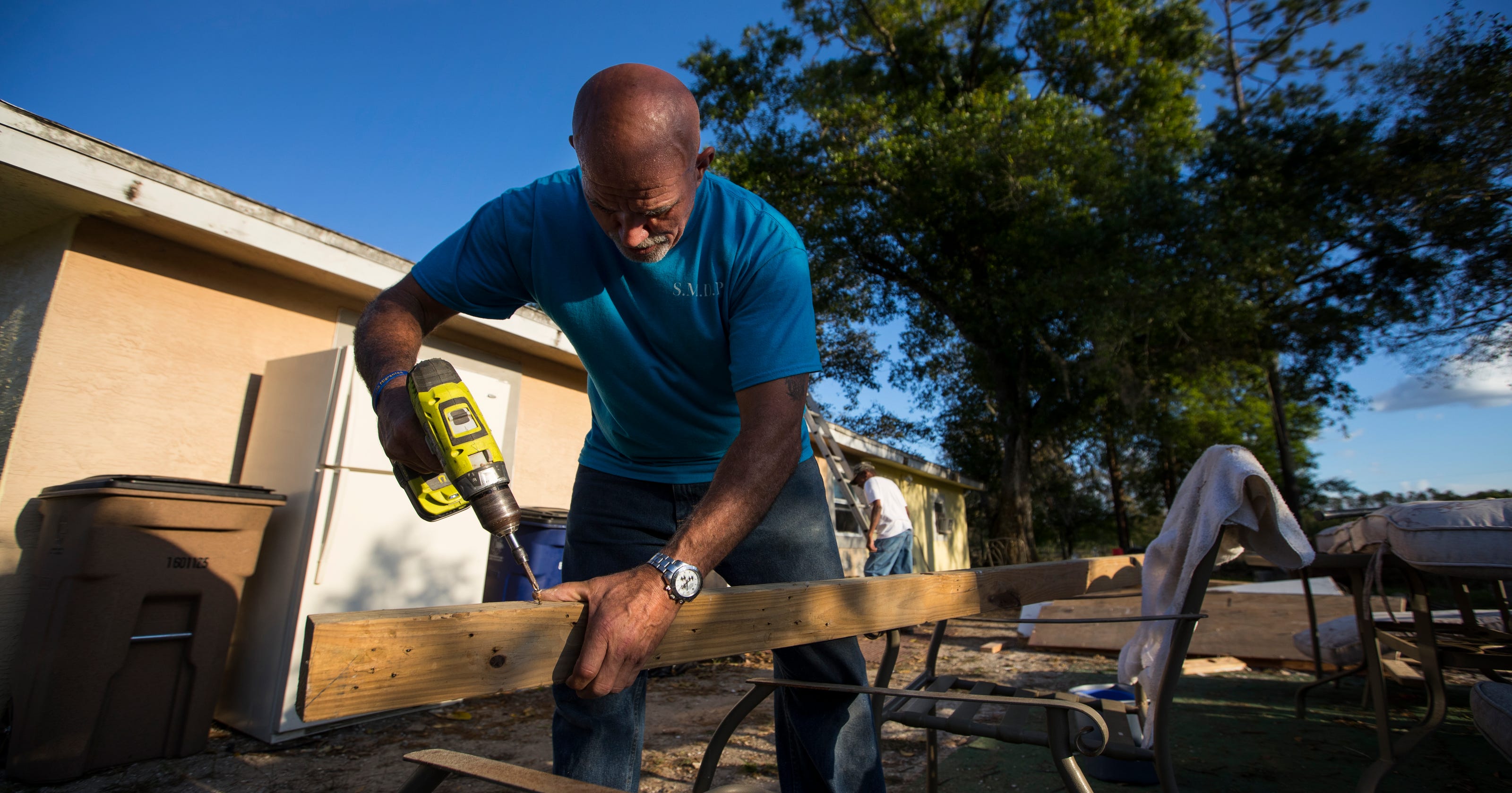 Homeless men help make a place for homeless women in Fort Myers