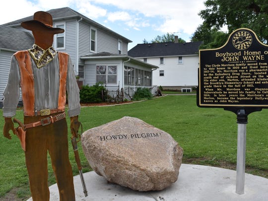 Childhood photo of John Wayne tied to Brooklyn house