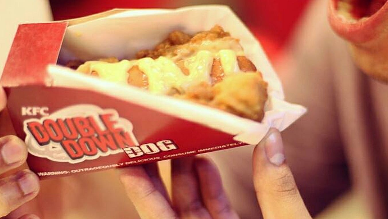 KFC releases Double Down Dog sandwich