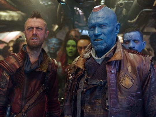 Michael Rooker's feeling blue as 'Guardians' alien Yondu