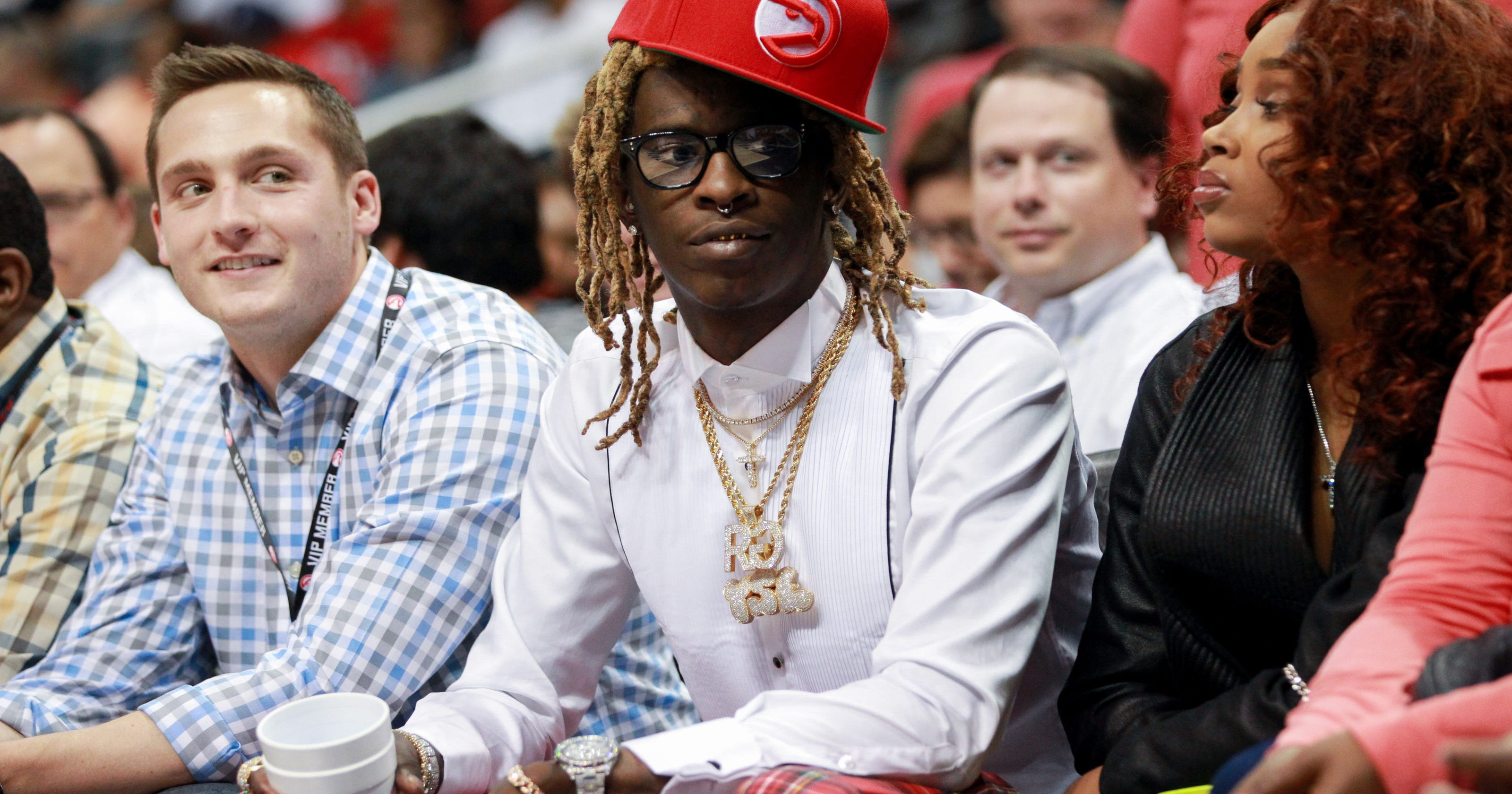 Rapper Young Thug arrested on threat charge