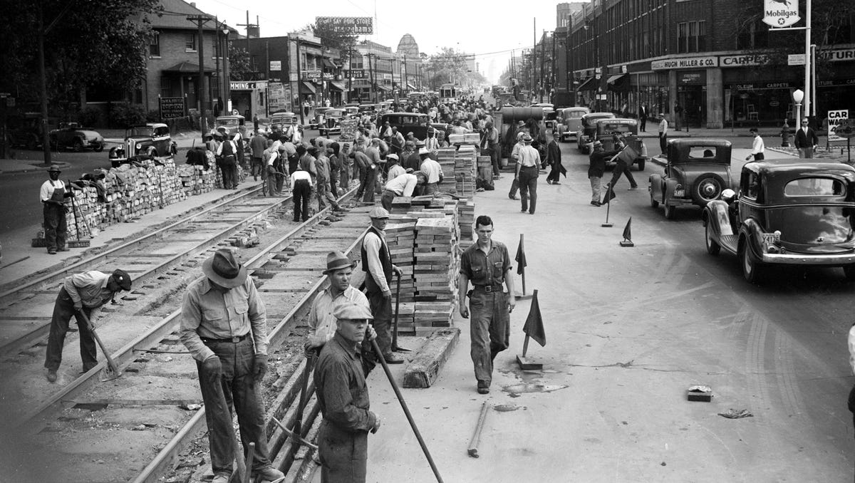 WPA projects in Michigan, 1935-43