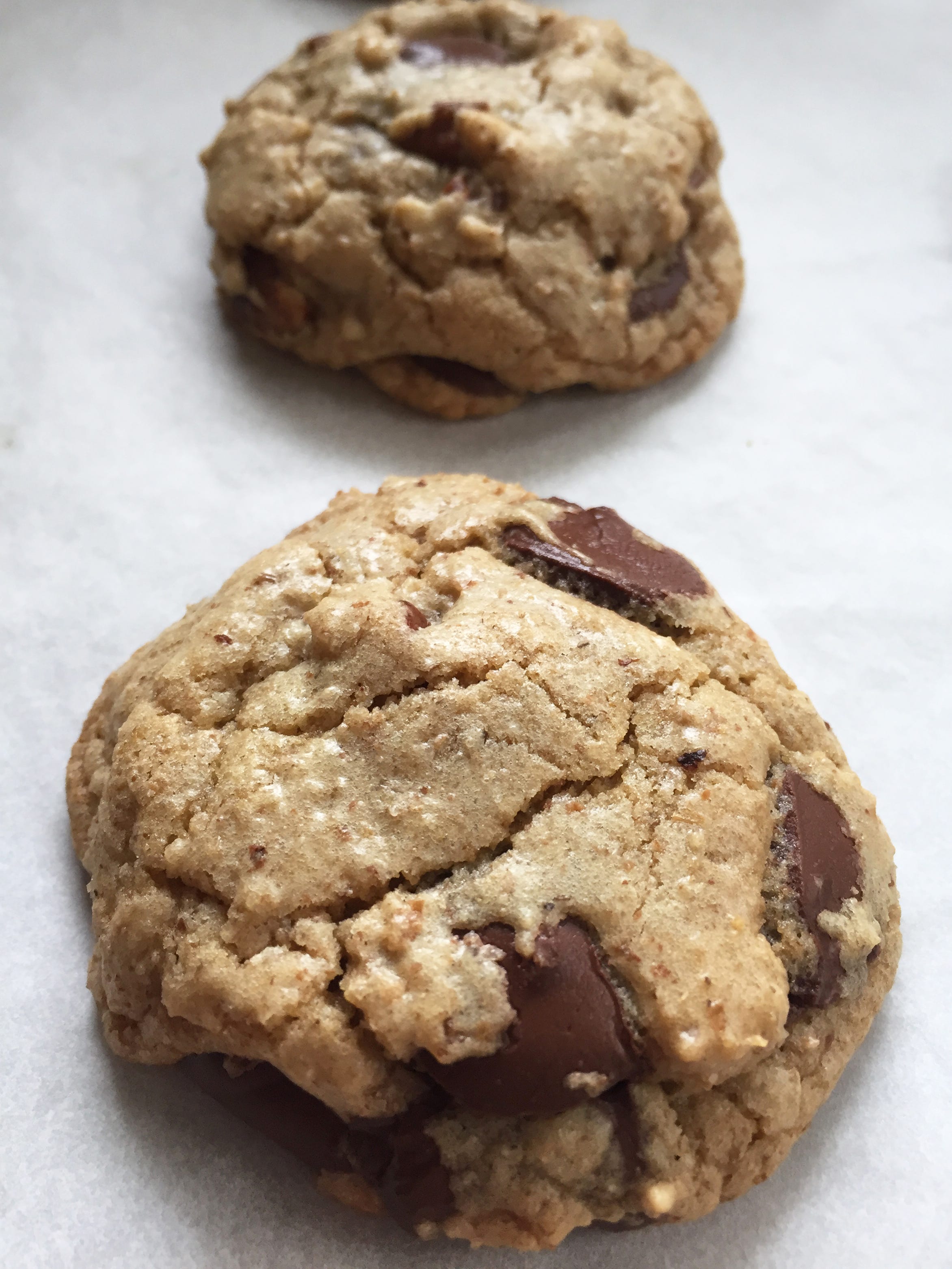 Rye Chocolate Chip Cookies