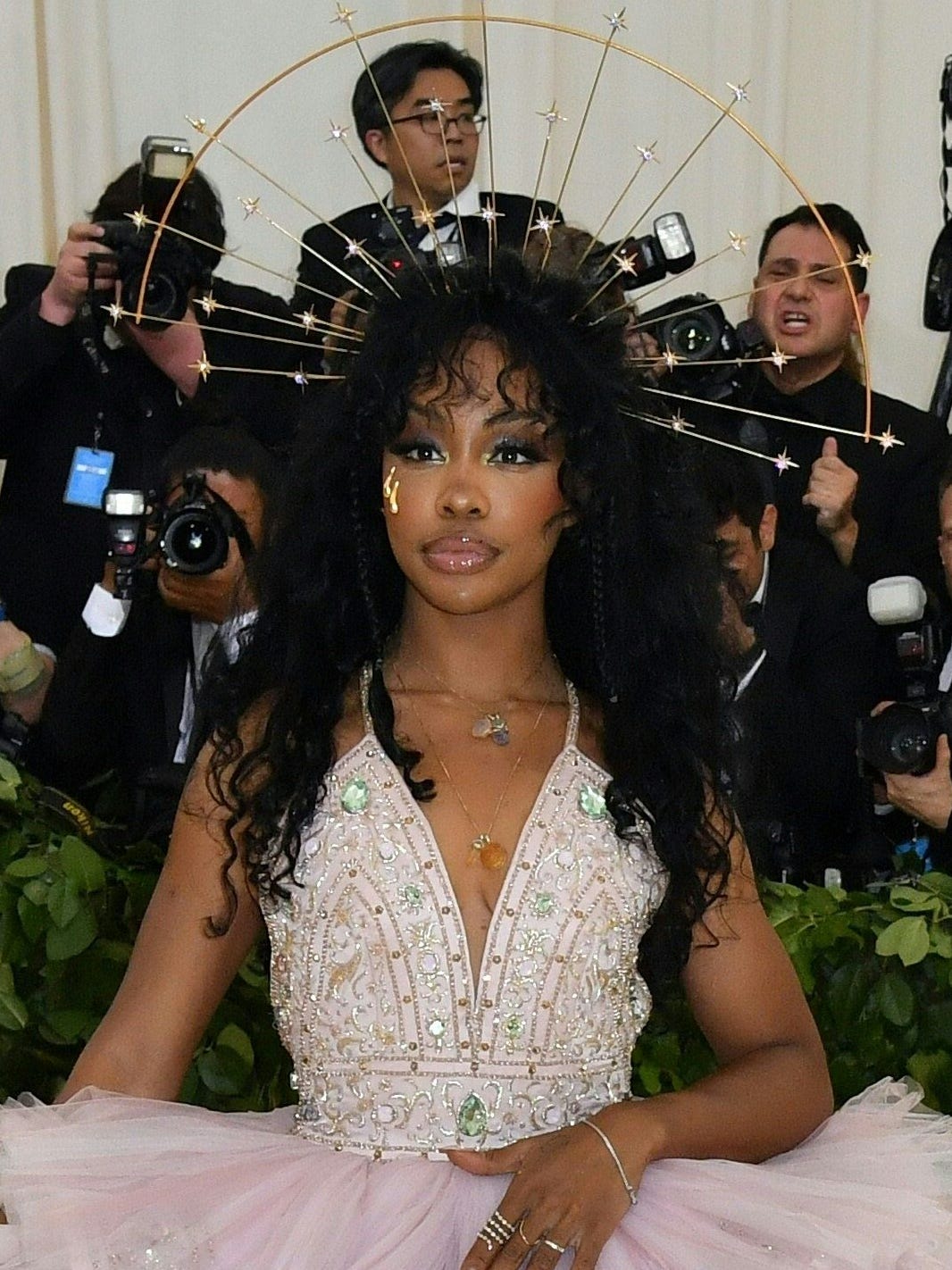 Holy headgear! A look at the wild crowns and hairpieces at Met Gala