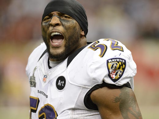 How does Ray Lewis stack up with other NFL legends?