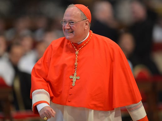 New Yorks Cardinal Dolan Says Mass Ahead Of Conclave