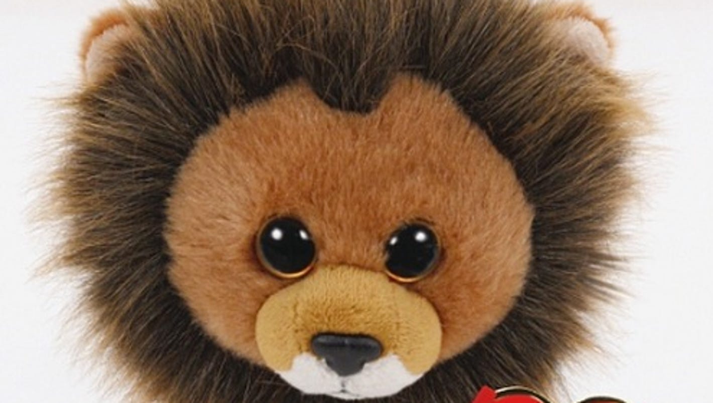 Ty releases Cecil the Lion beanie baby