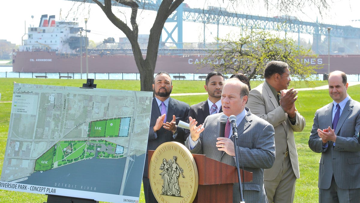 Plans released for Riverside Park in Detroit