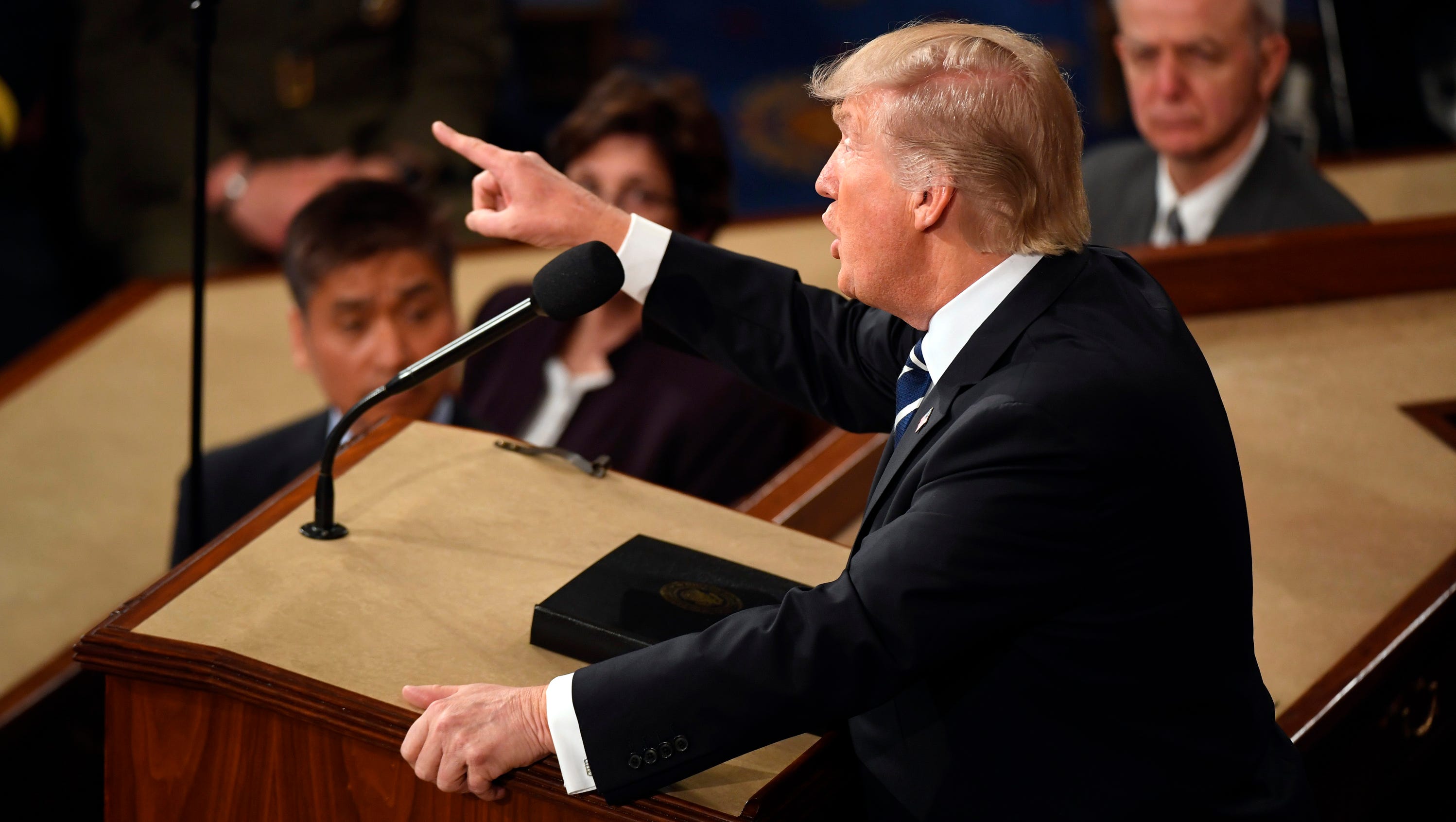 Fact Checking President Trumps First Address To Congress