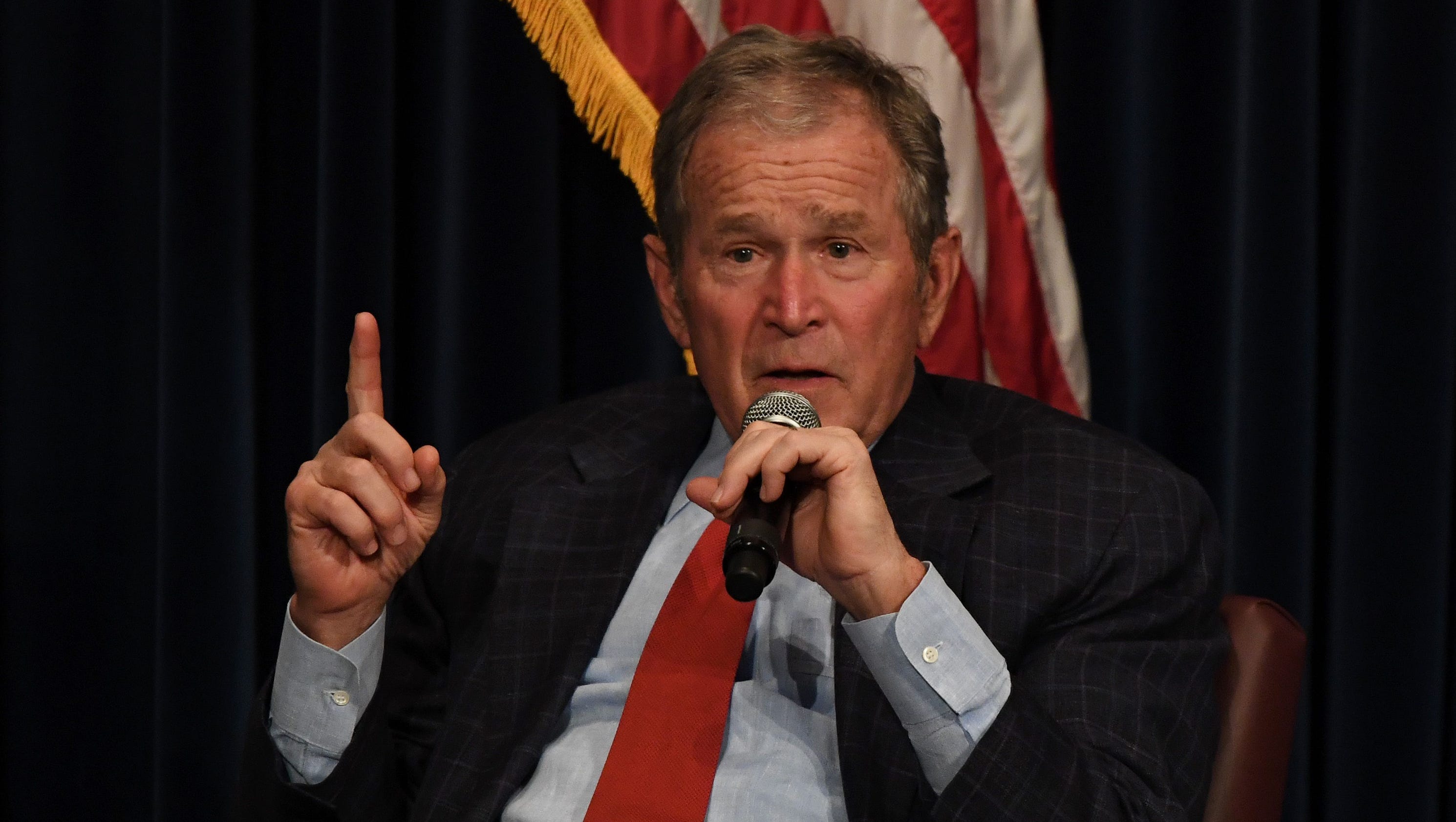 George W. Bush argued with Lorne Michaels about who invented 'strategery'
