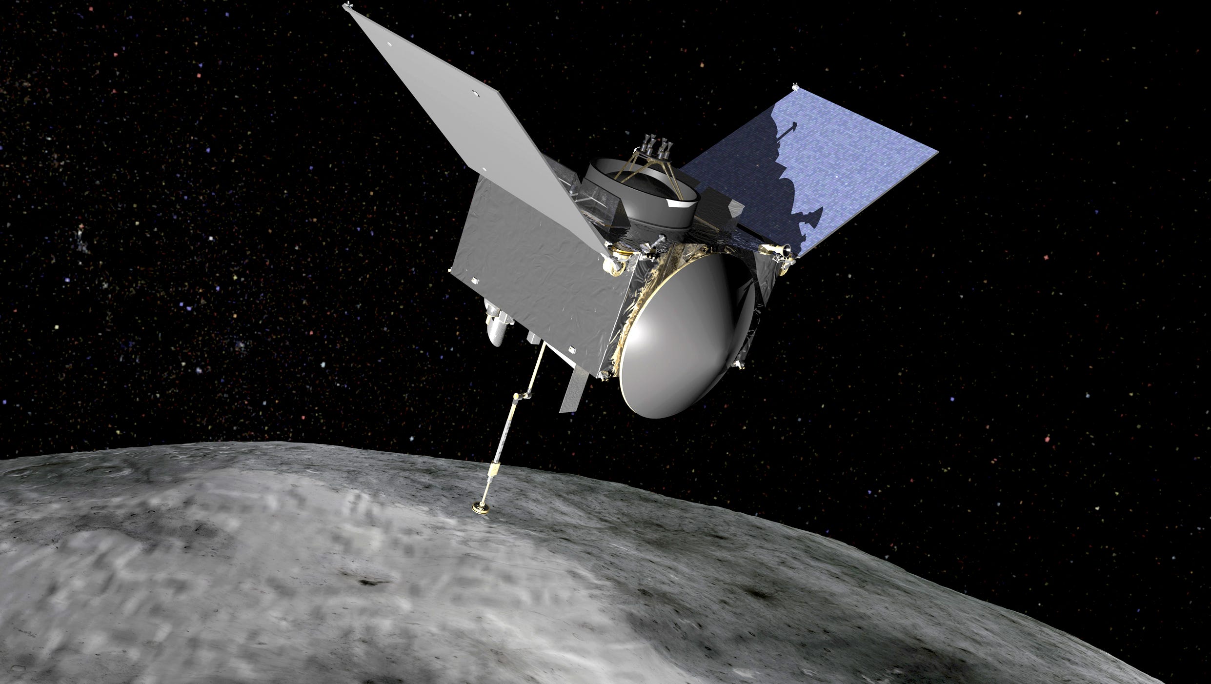 Nasas Osiris Rex Spacecraft Set To Collect Asteroid Bennu Sample
