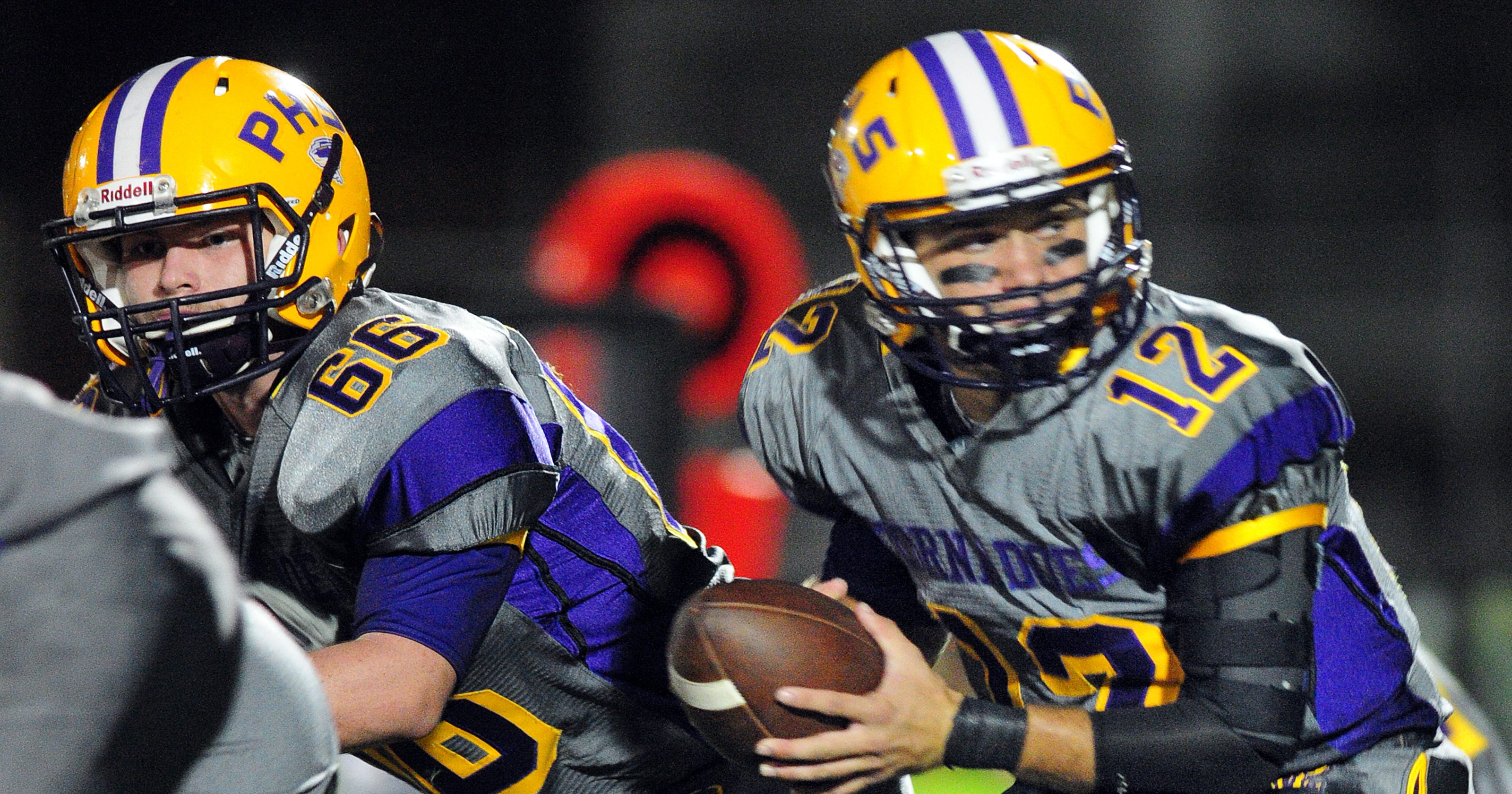 High school football final scores