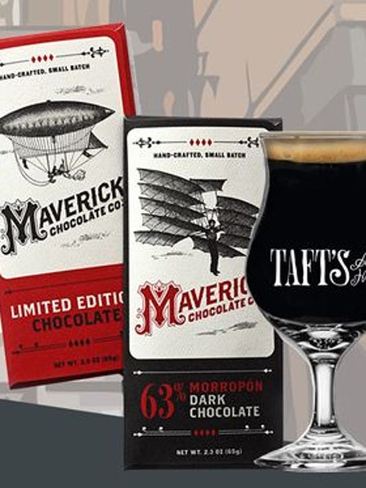 Taft’s Ale House, Maverick Chocolates releasing new beer