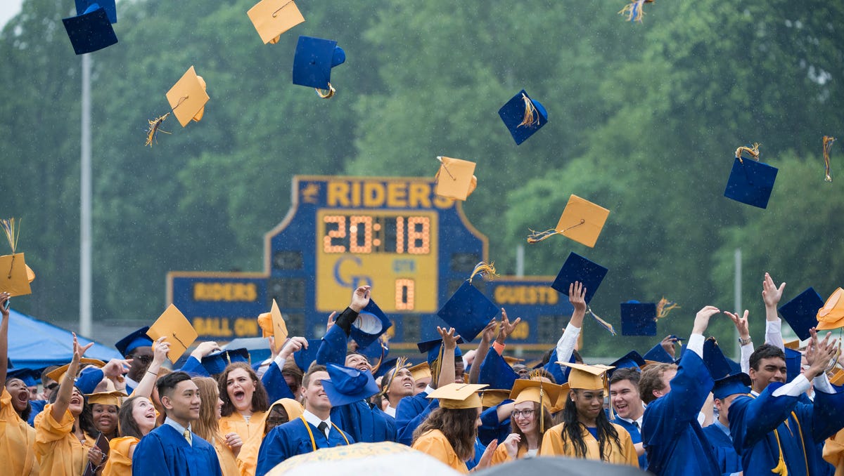 Caesar Rodney High School graduation 2018