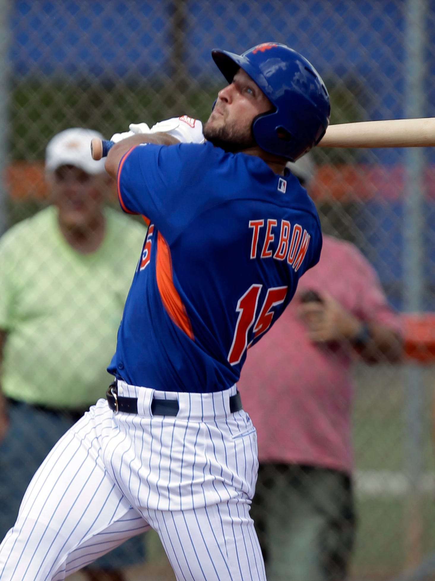 Mets' Tim Tebow homers in first professional at-bat