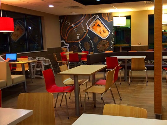 McDonald's gets new look at East Town Mall