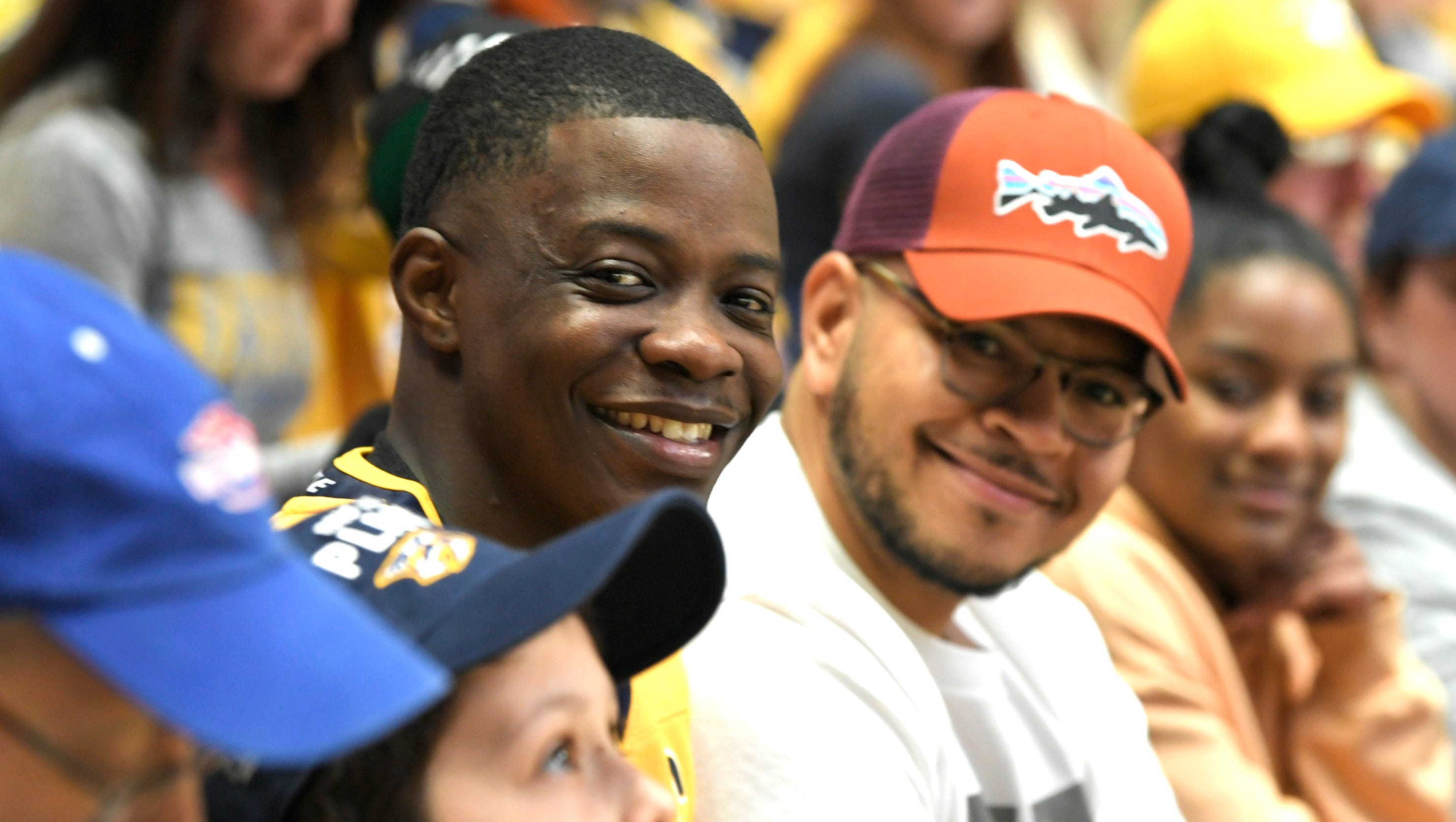 James Shaw Jr., hero from Waffle House shooting, honored at Preds' game