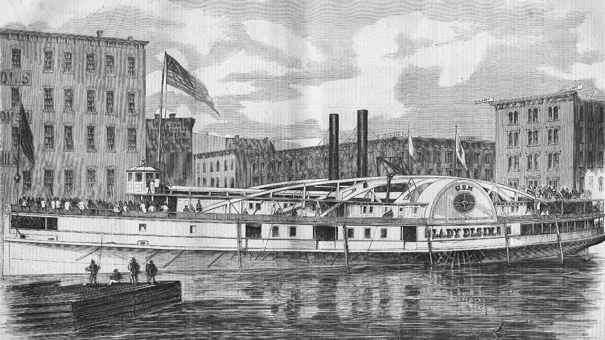 Wisconsin shipwreck Lady Elgin was part of Civil War history