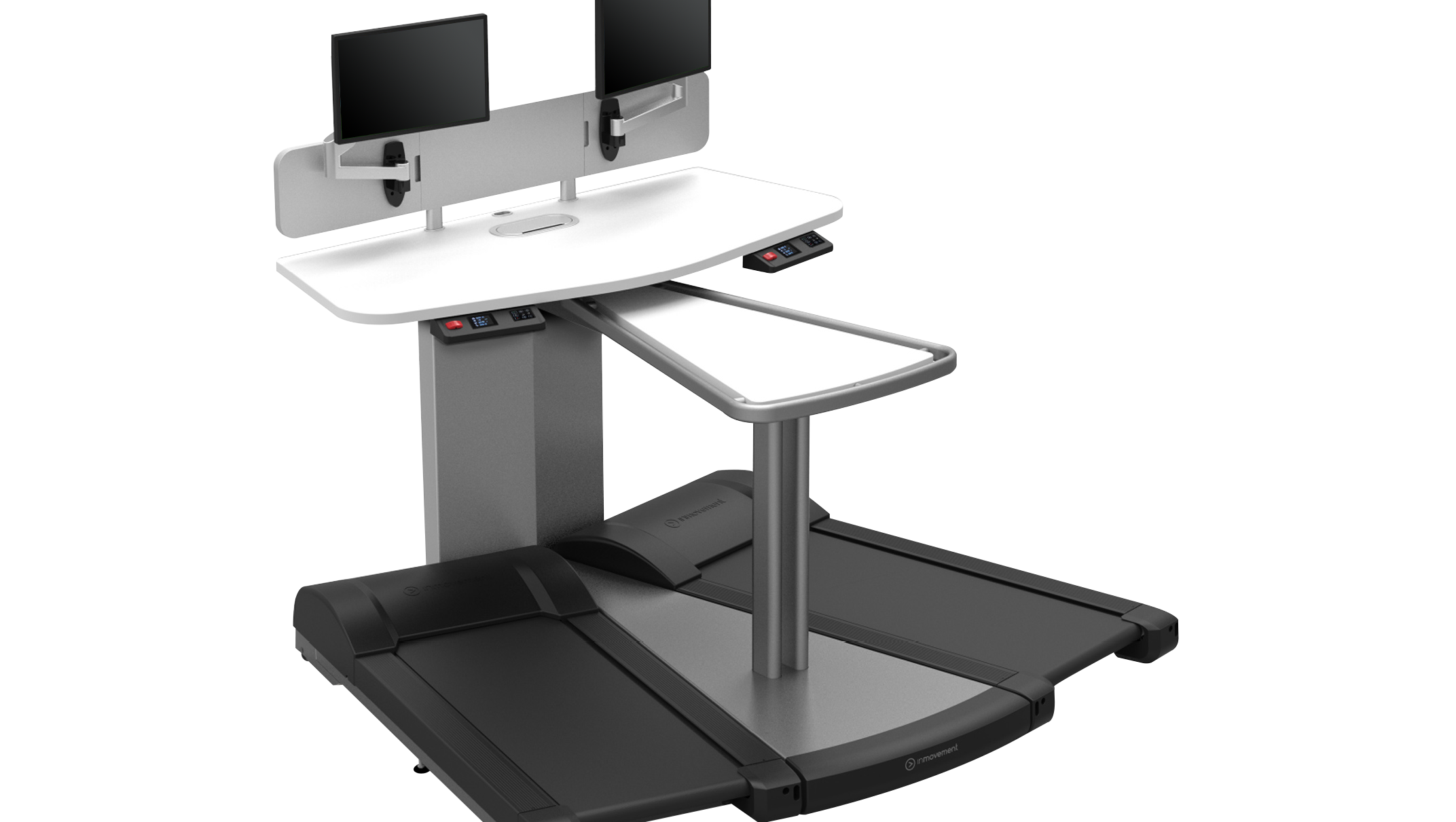 The treadmill desk is about to evolve into the treadmill meeting