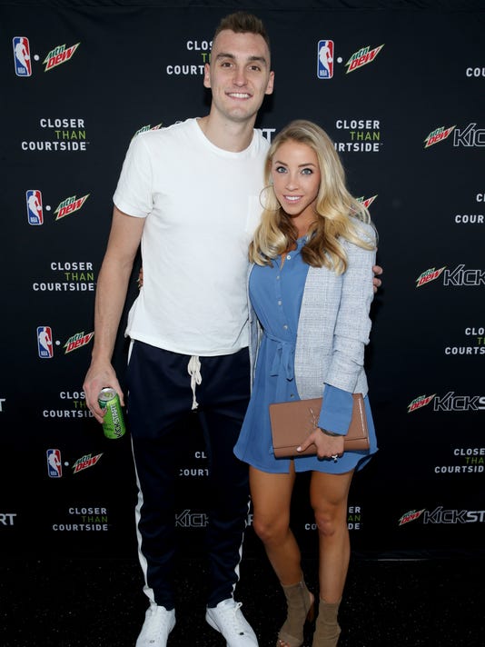 Sam Dekker, Olivia Harlan ask for charity donations instead of wedding ...