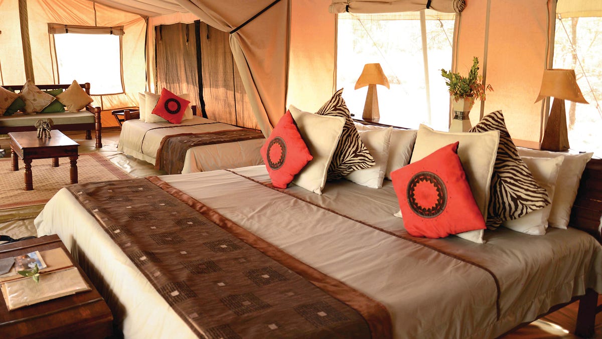A Tent in Africa for Desert Magazine