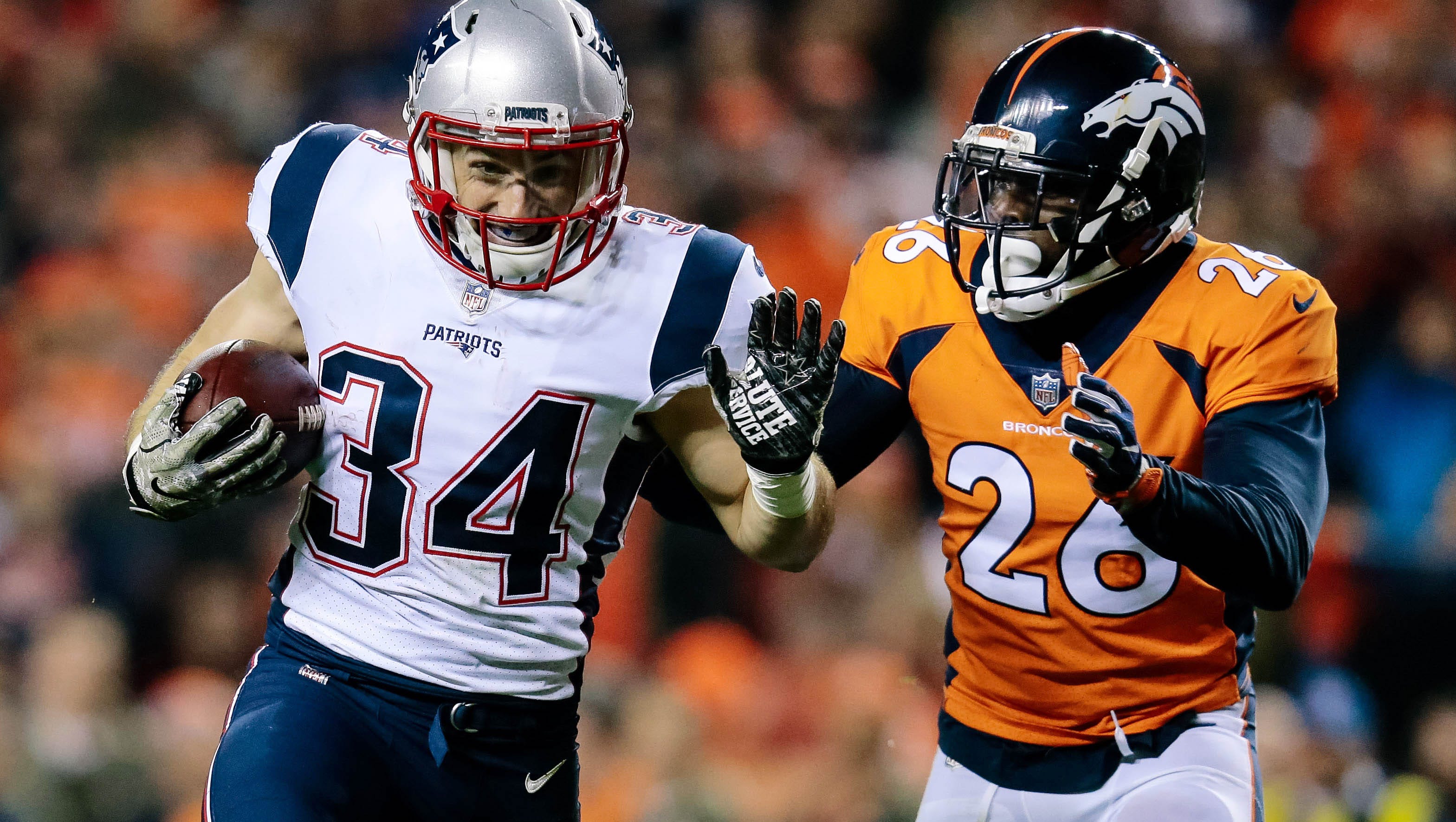 Patriots keep opponents on toes with RB shuffle