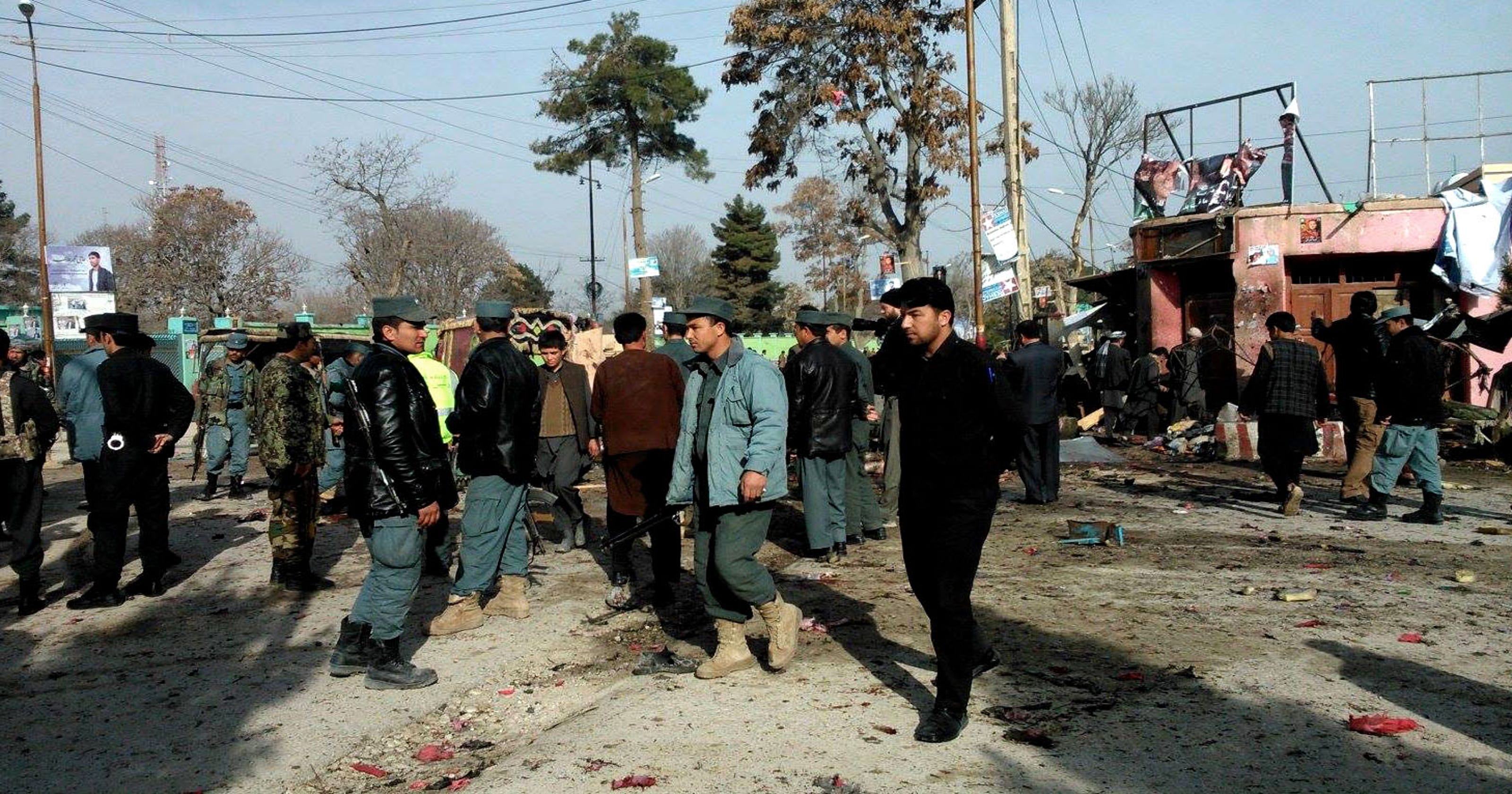 Suicide bomber kills at least 15 in Afghanistan
