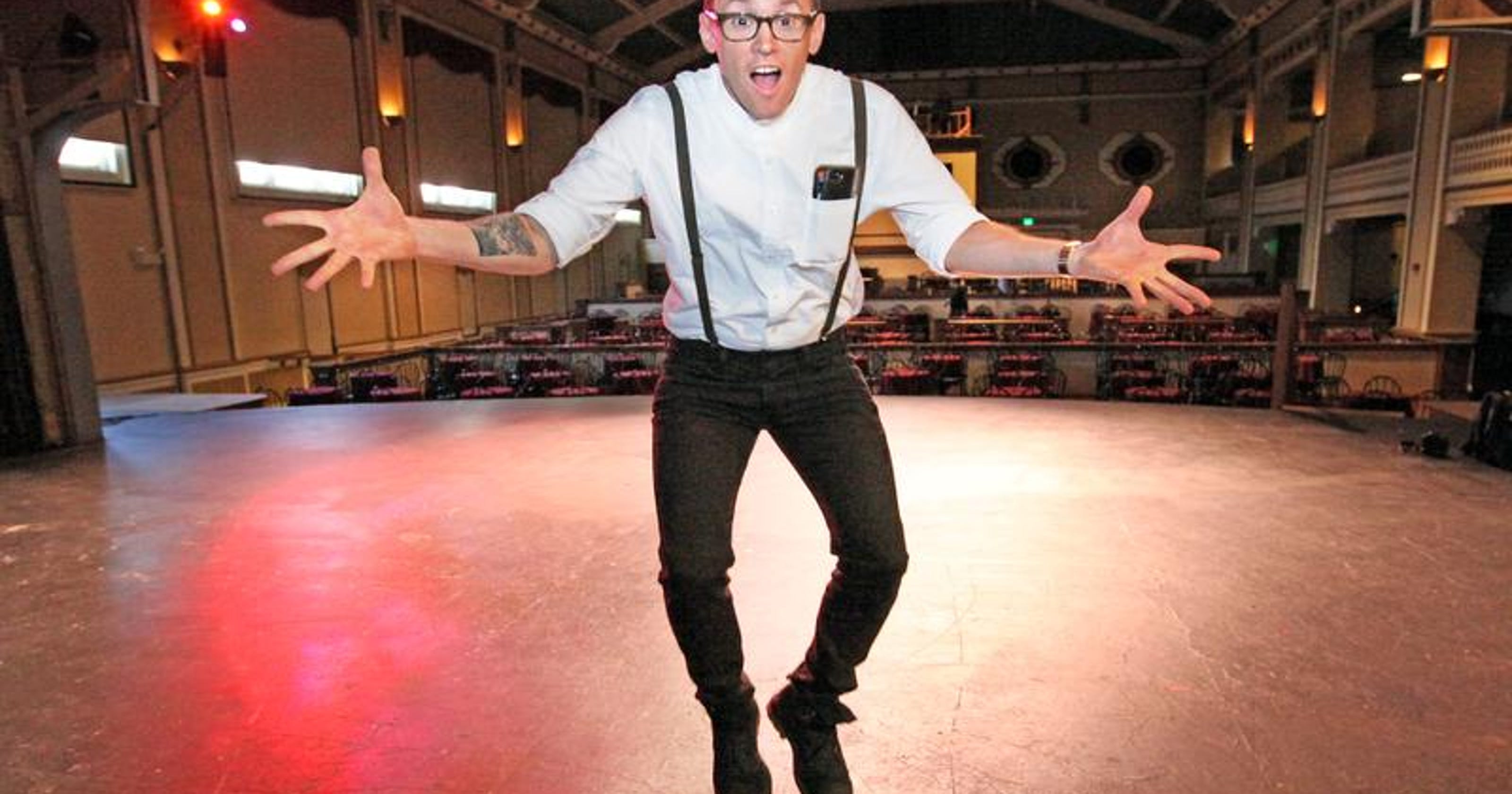 Young Actors Theatre director Justin Wade works to build kids’ confidence