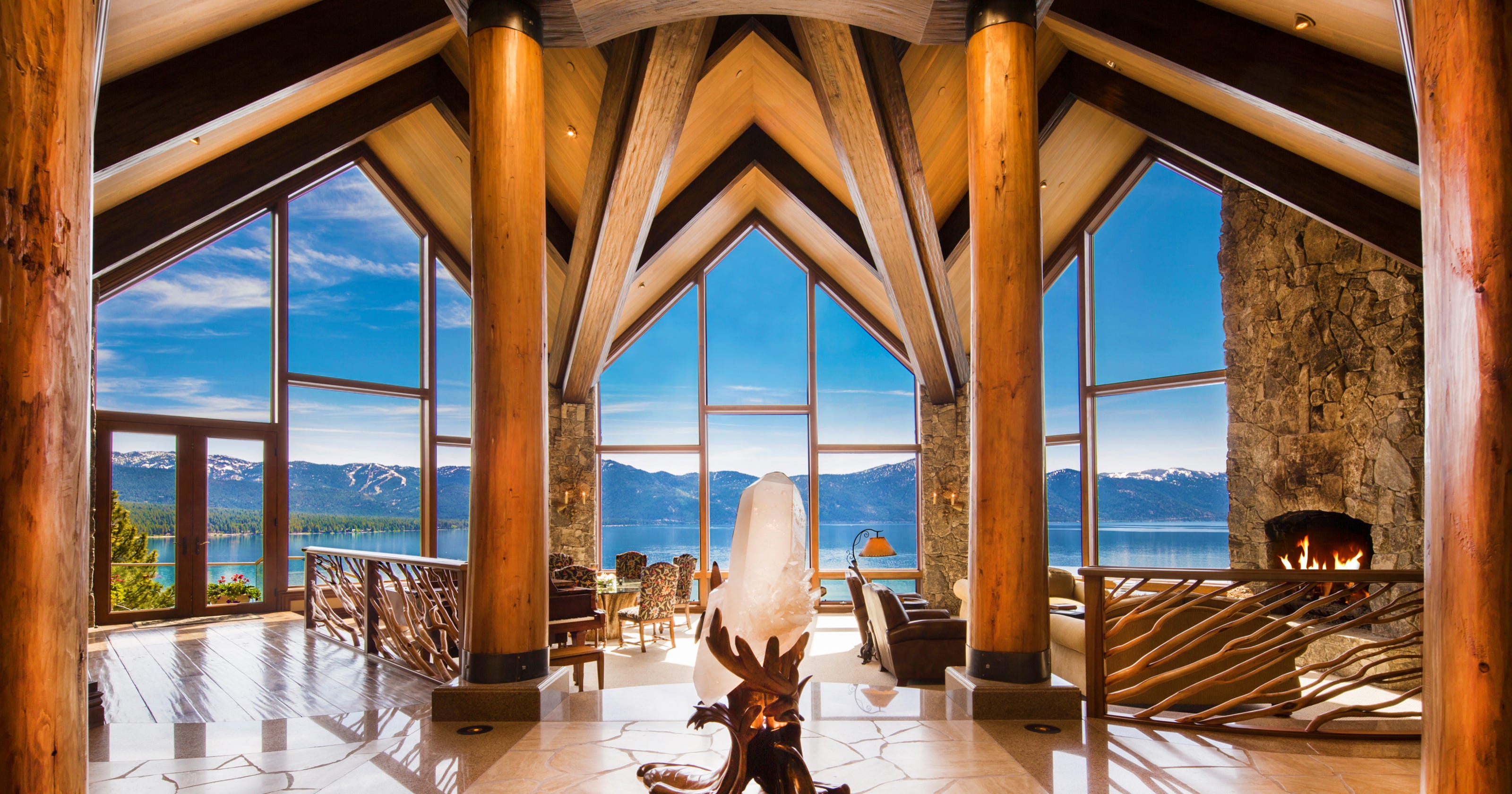 Inside the priciest Tahoe lakefront home ever