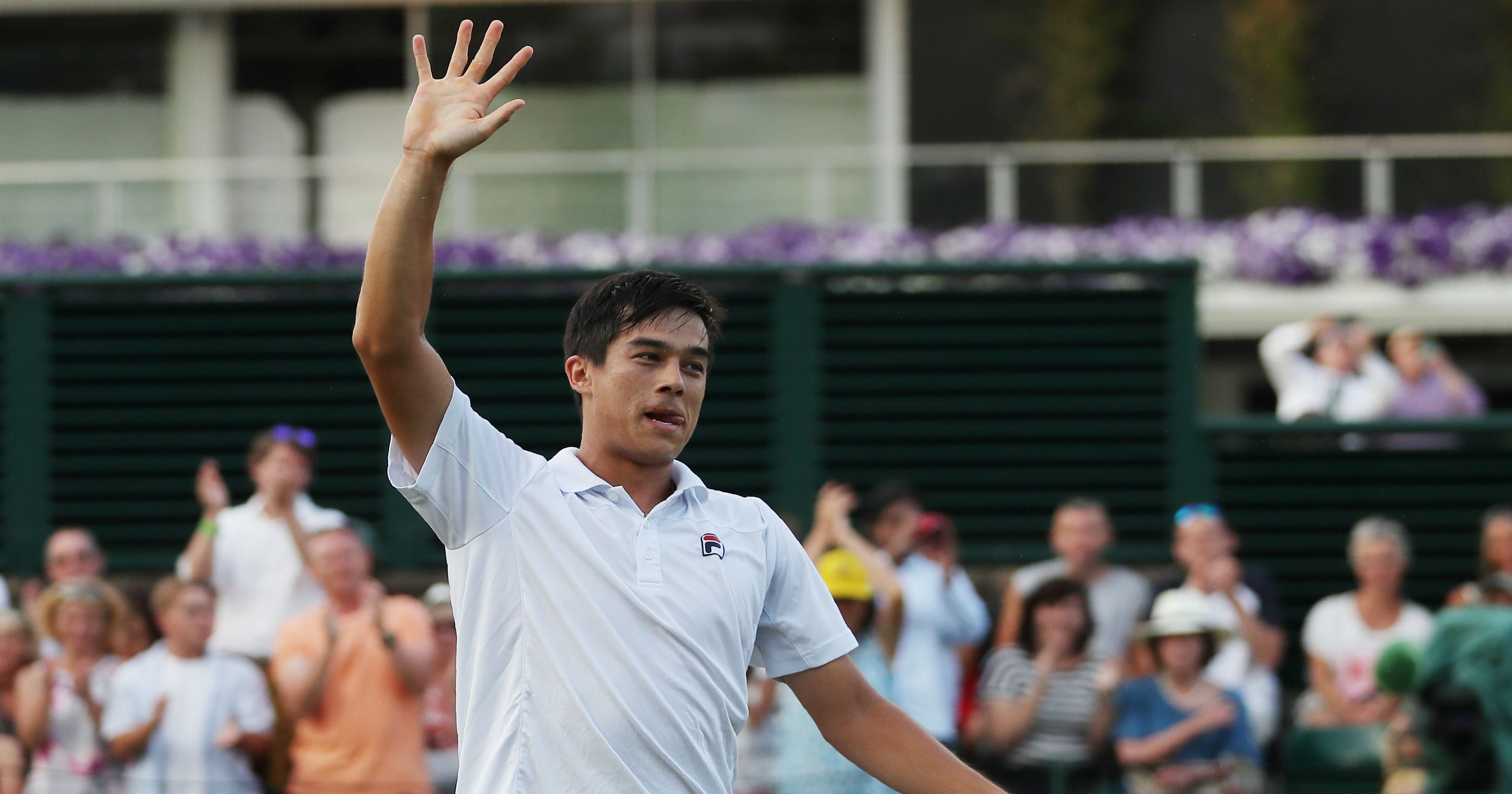 Up-and-comer Mackenzie McDonald making presence felt at Wimbledon