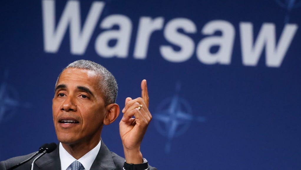 Obama applauds halt to decline in NATO spending