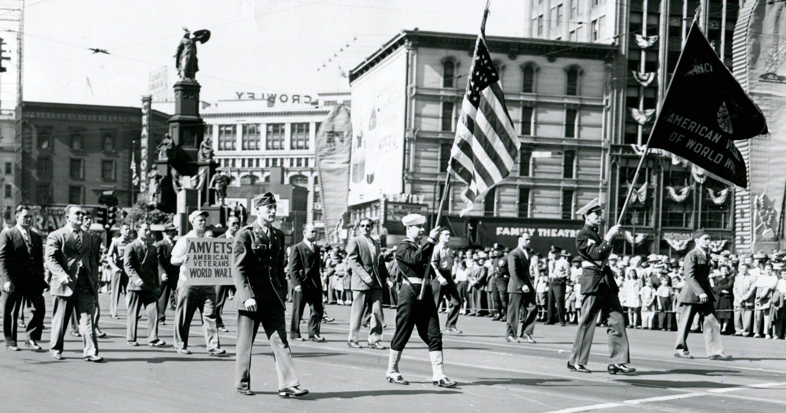 A parade to celebrate our heroes