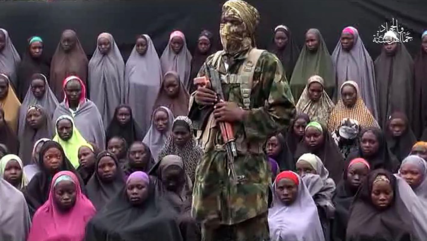 Video shows kidnapped schoolgirls in Nigeria