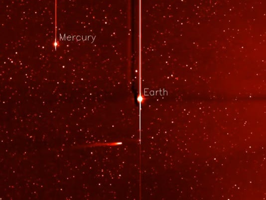 NASA captures Comet ISON speeding toward the sun