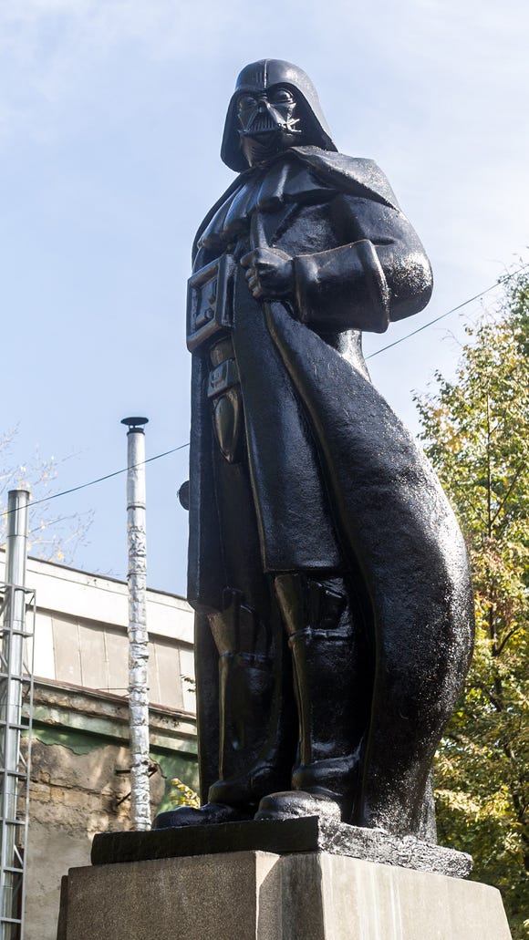 Vladimir Lenin statue gets Darth Vader makeover