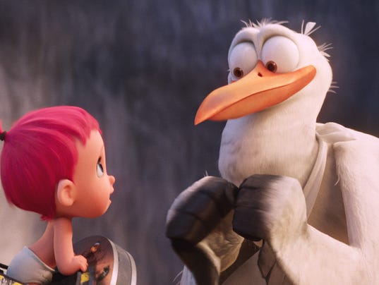 'Storks' brings birds back to the baby business