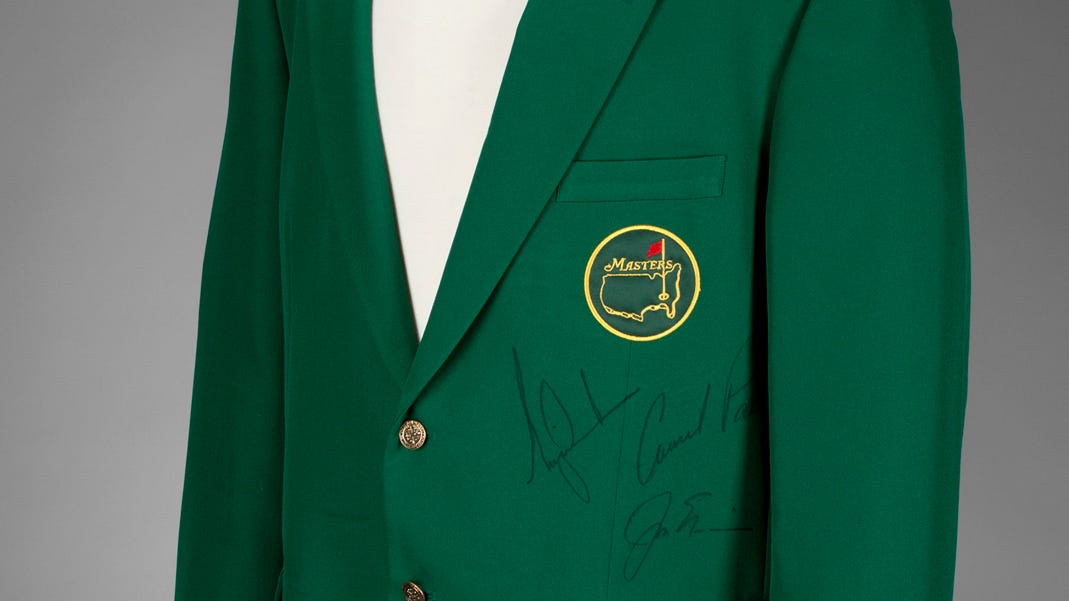 MASTERS: Green jacket revered ... usually