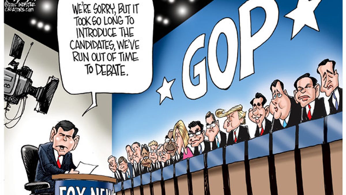 July political cartoons from Gannett cartoonists