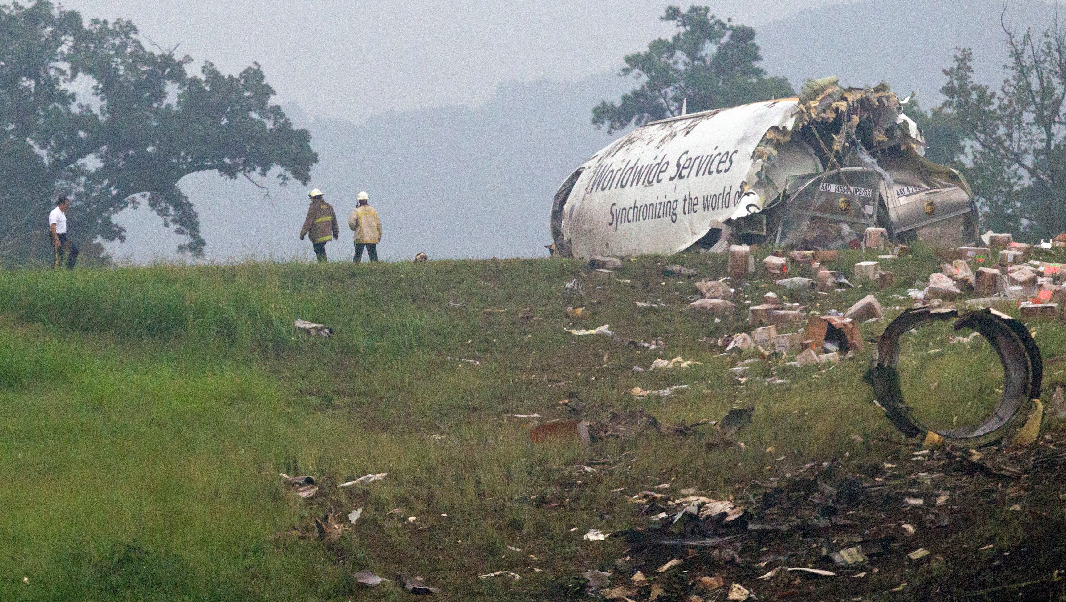 UPS cargo jet crash probe enters second day