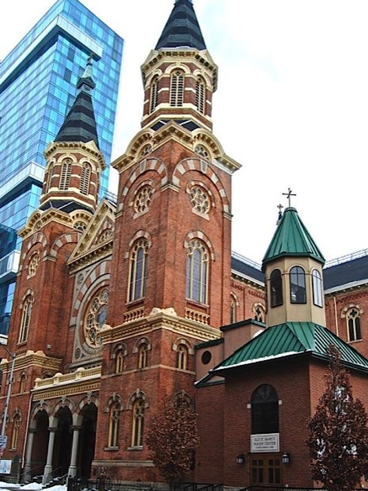 Detroit's Old St. Mary's welcomes mass mob movement