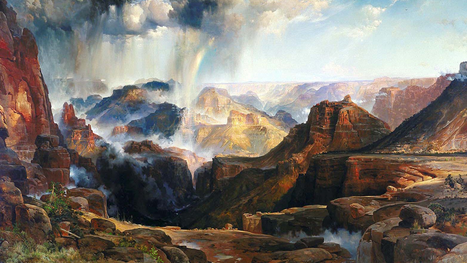 Thomas Moran, painter of Grand Canyon