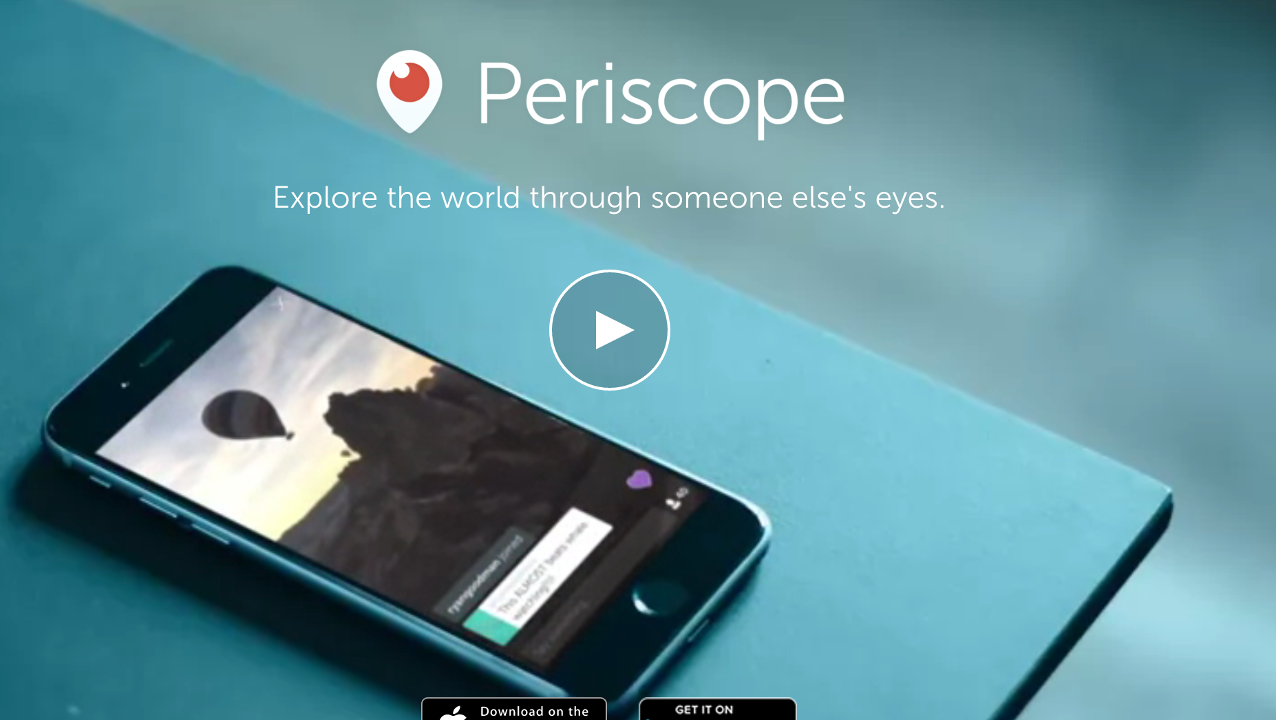 Apple's App of the Year is Periscope