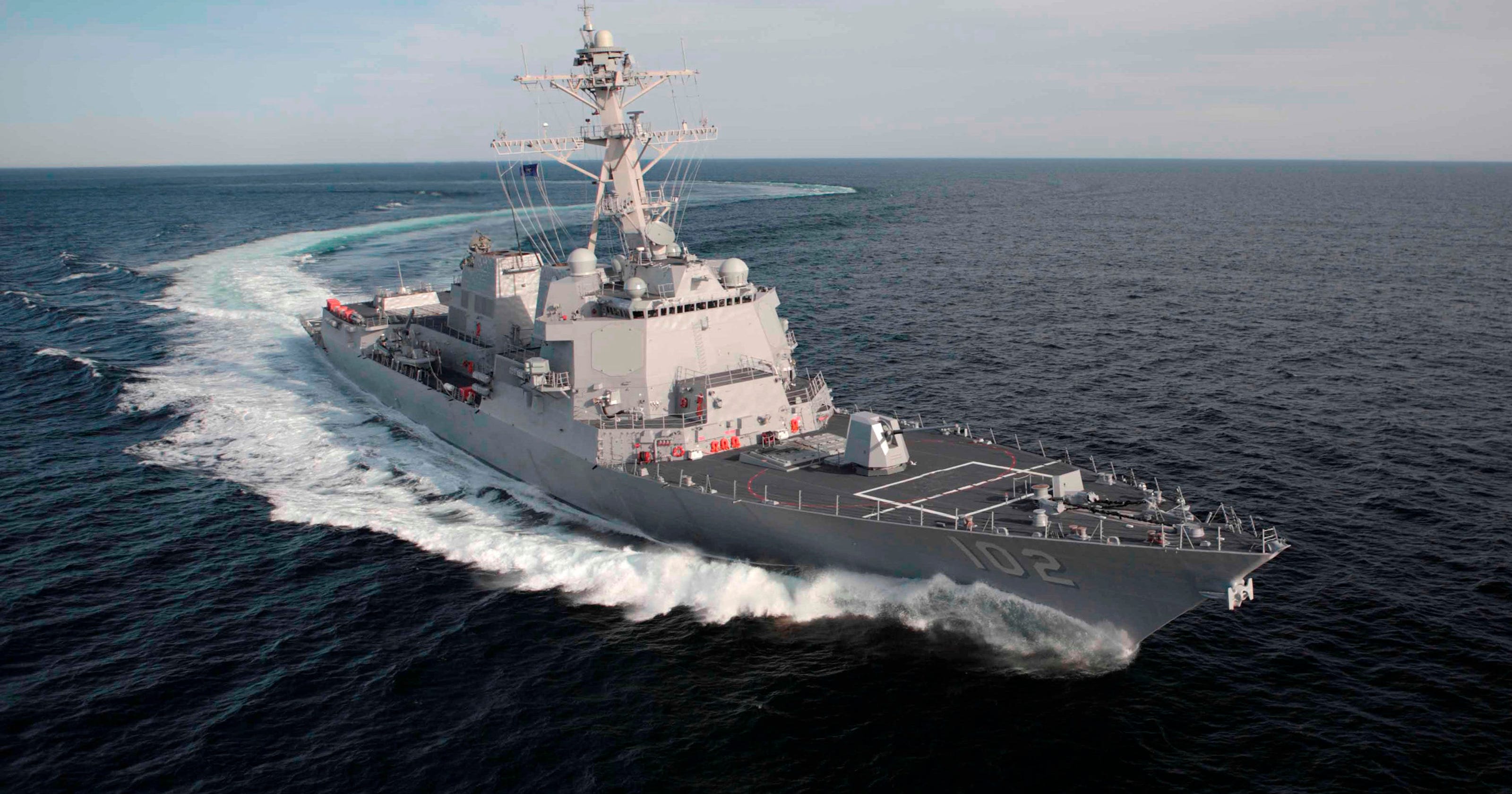 U.S. warship joining expanded search for AirAsia jet