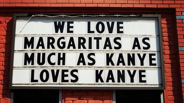 What clever soul is behind quips on Rosepepper sign?