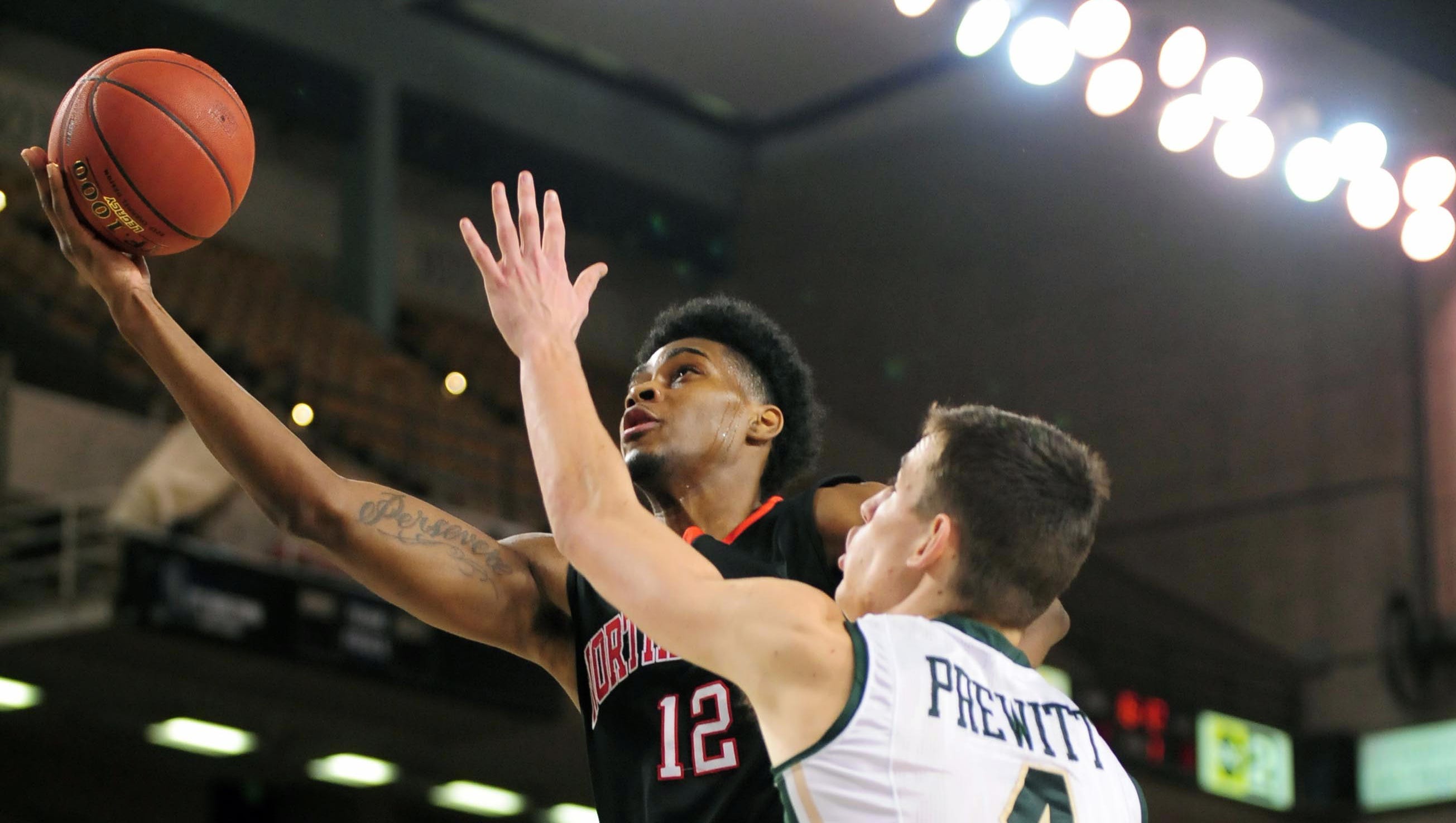 Northeastern Captures Caa Title To Deny William And Mary Tourney Bid