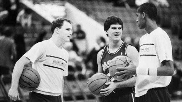 Donnie Walsh drafted Reggie Miller over Steve Alford in 1987 NBA draft