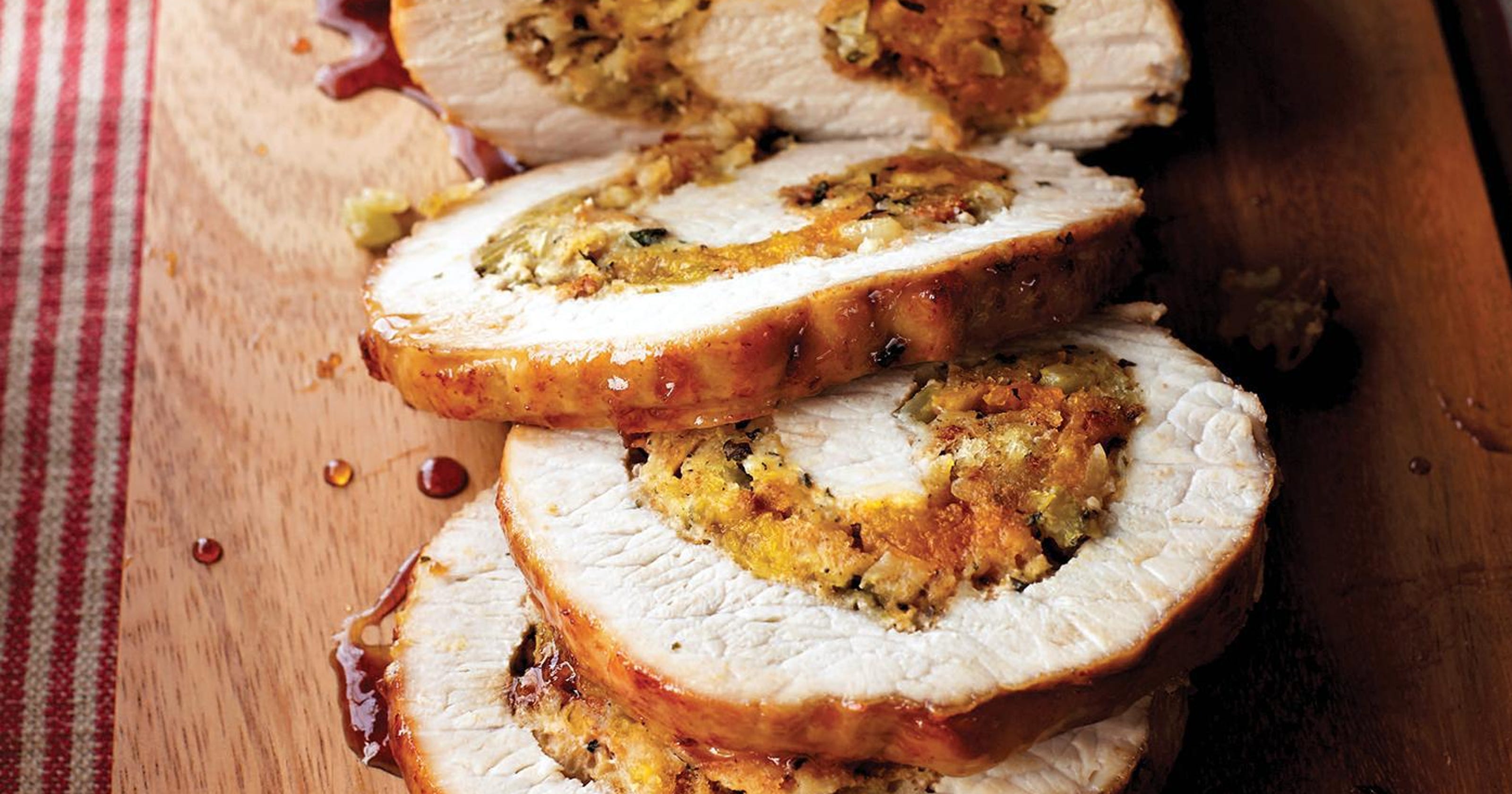 Blue Ribbon Stuffed Pork Loin