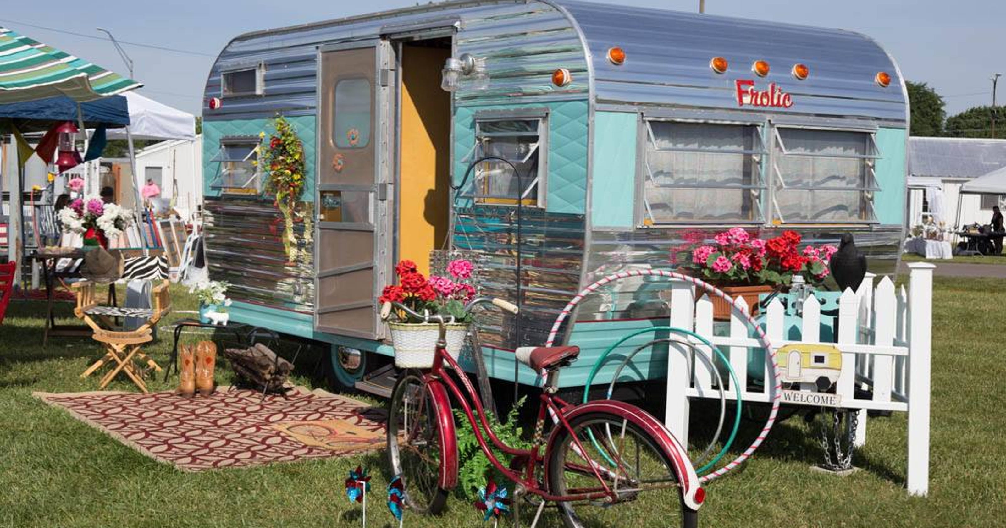 Vintage campers perfect for summer road trips in style