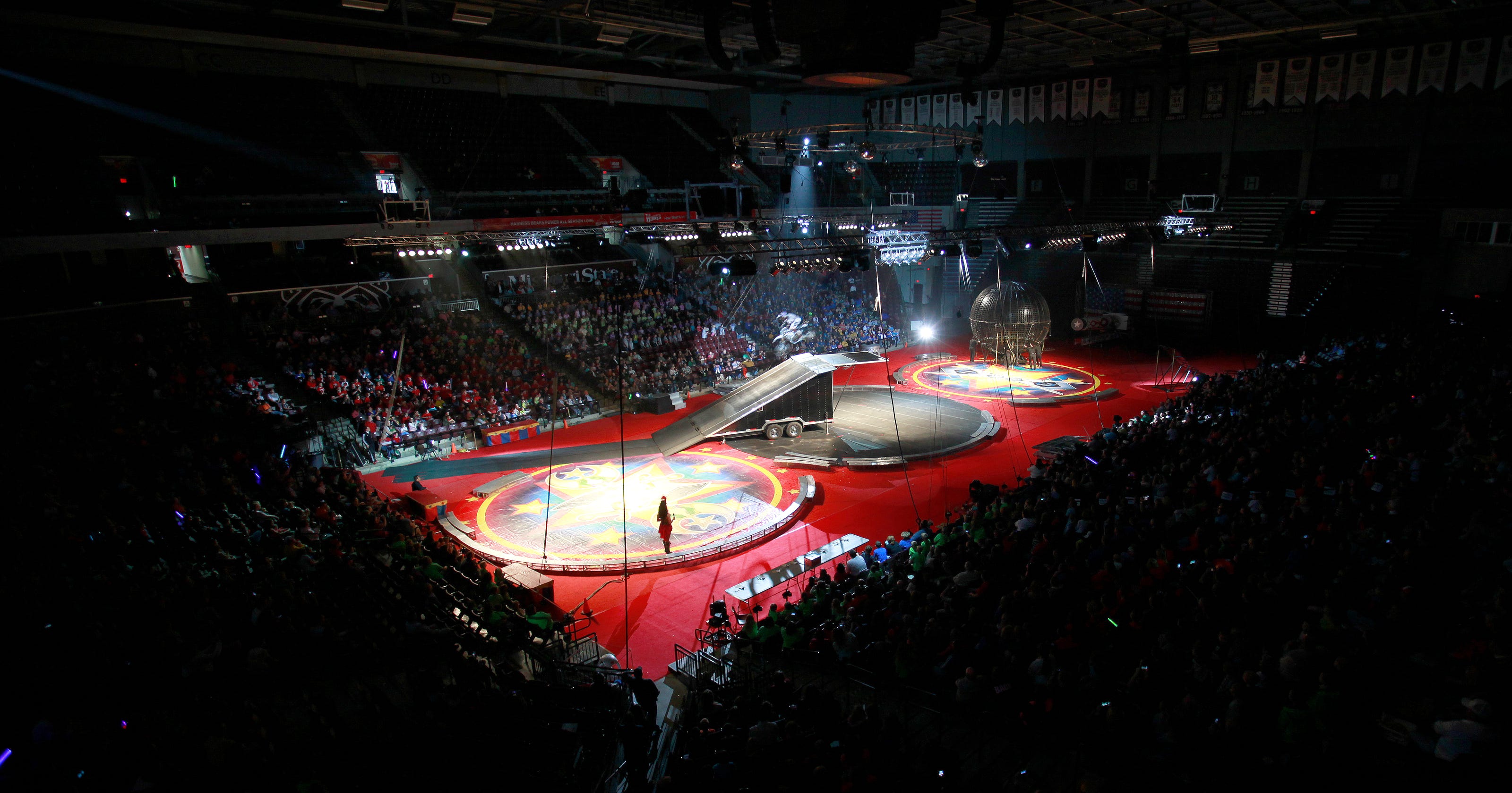 Circus opens tonight at JQH Arena